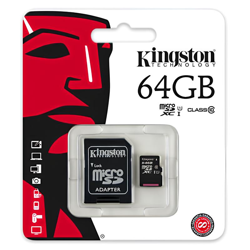 Kingston Micro SD With Adapter 64GB Class-10 SDCS/ - Ucomputers.lk ...